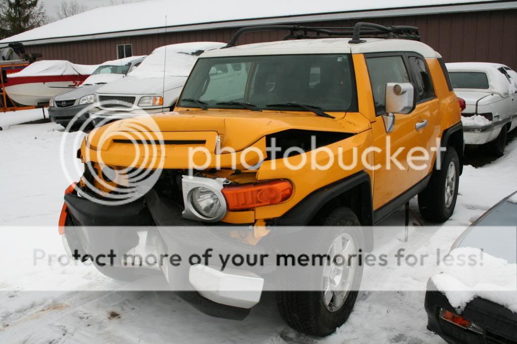 FJ head-on collision w/pic's | Toyota FJ Cruiser Forum