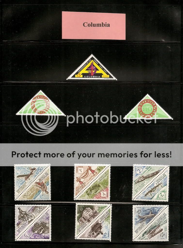 Triangle Shaped Stamps From Around The World. - Stamp Community Forum