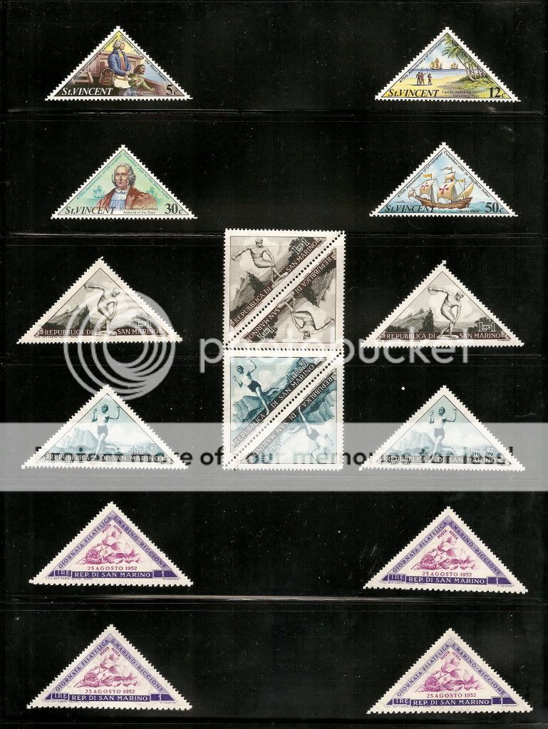 Triangle Shaped Stamps From Around The World. - Page 2 - Stamp ...