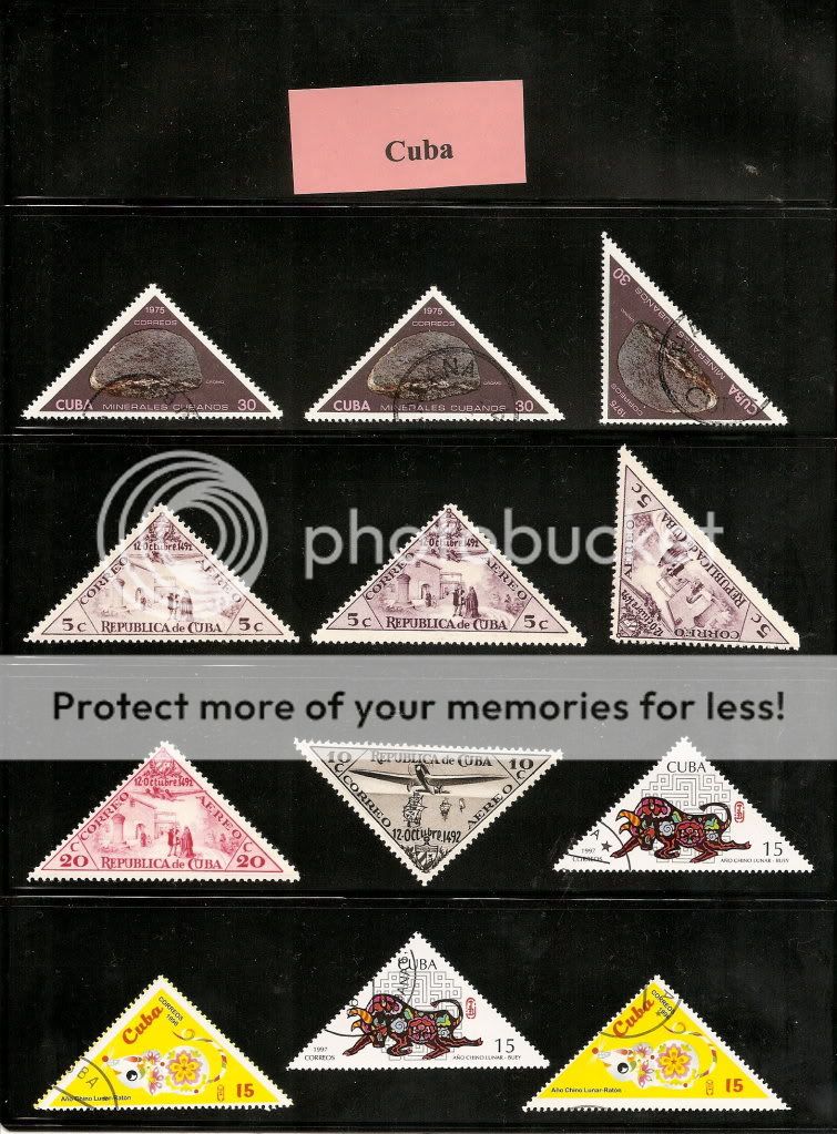 Triangle Shaped Stamps From Around The World. - Stamp Community Forum