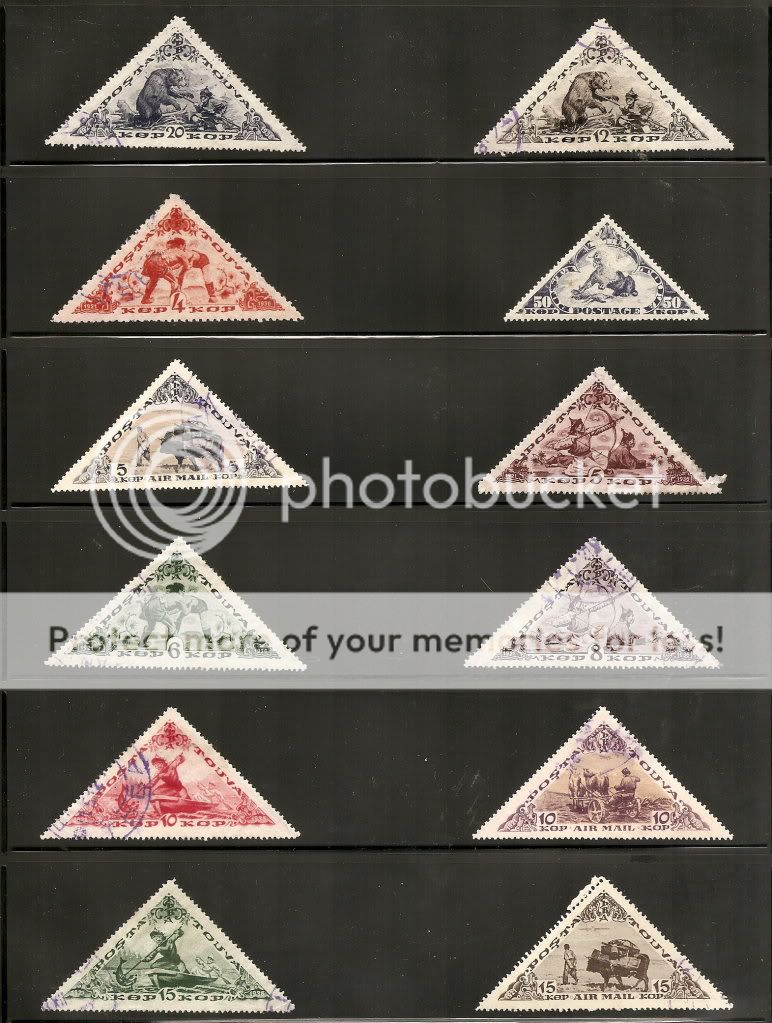 Triangle Shaped Stamps From Around The World. - Page 2 - Stamp ...