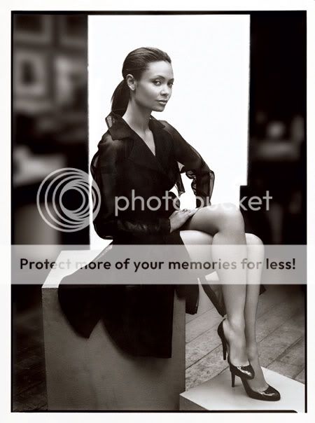 Black Book Magazine October 2008 : Thandie Newton | the Fashion Spot